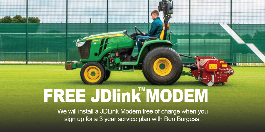 Free JDLink Modem for your GroundsCare Kit - Ben Burgess