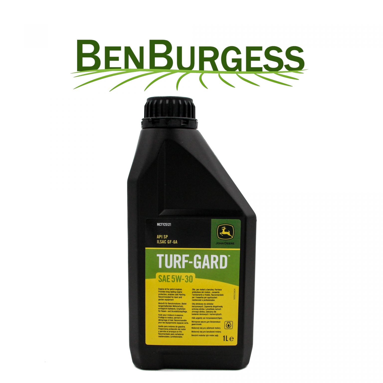 John Deere TURF-GARD™ OIL 5W30 1L MCTY25121 - Ben Burgess