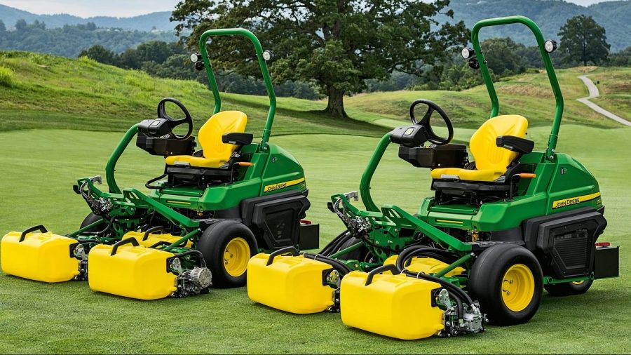 New John Deere greens mowers win AE50 Award - Ben Burgess