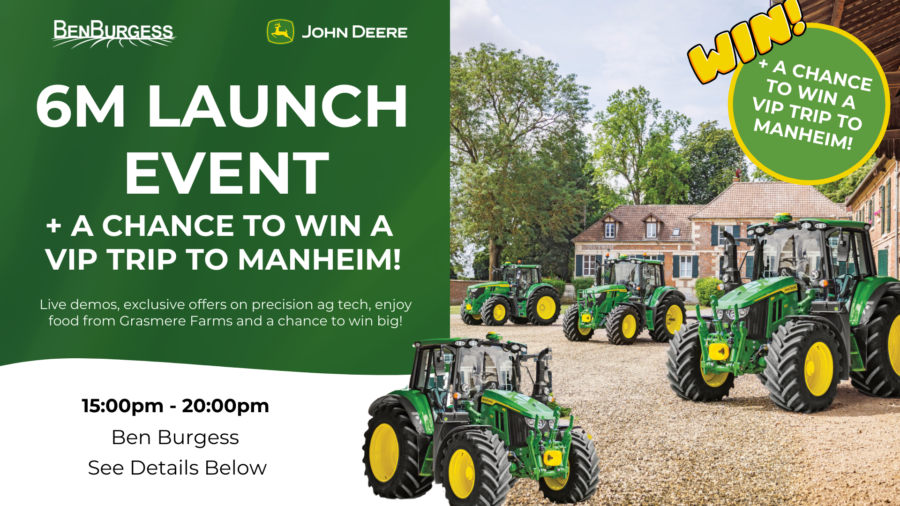 John Deere 6M Tractor Launch Event March 2025 - Ben Burgess