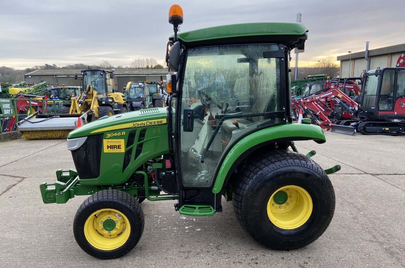 3046R CAB COMPACT TRACTOR - Ben Burgess
