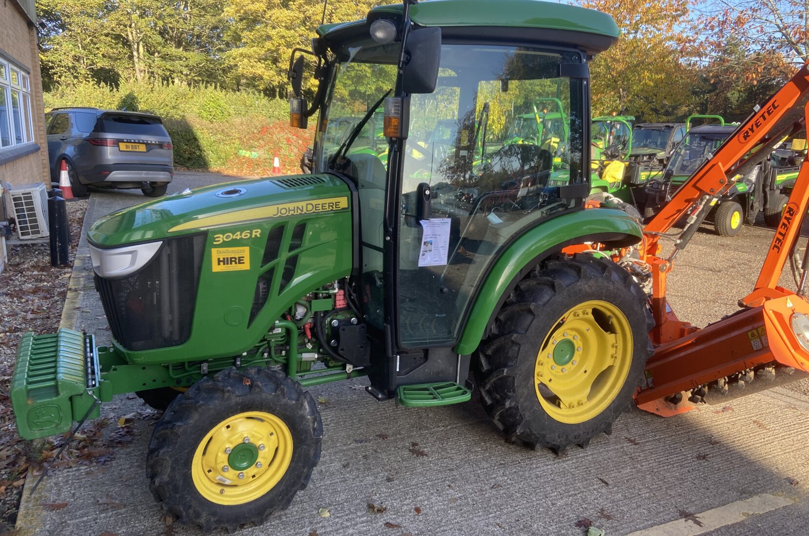 3046R CAB COMPACT TRACTOR - Ben Burgess