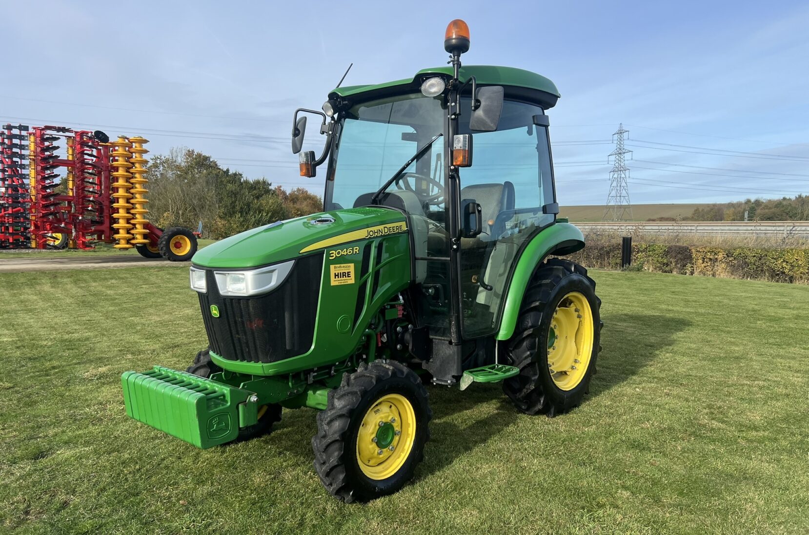 3046R CAB COMPACT TRACTOR - Ben Burgess