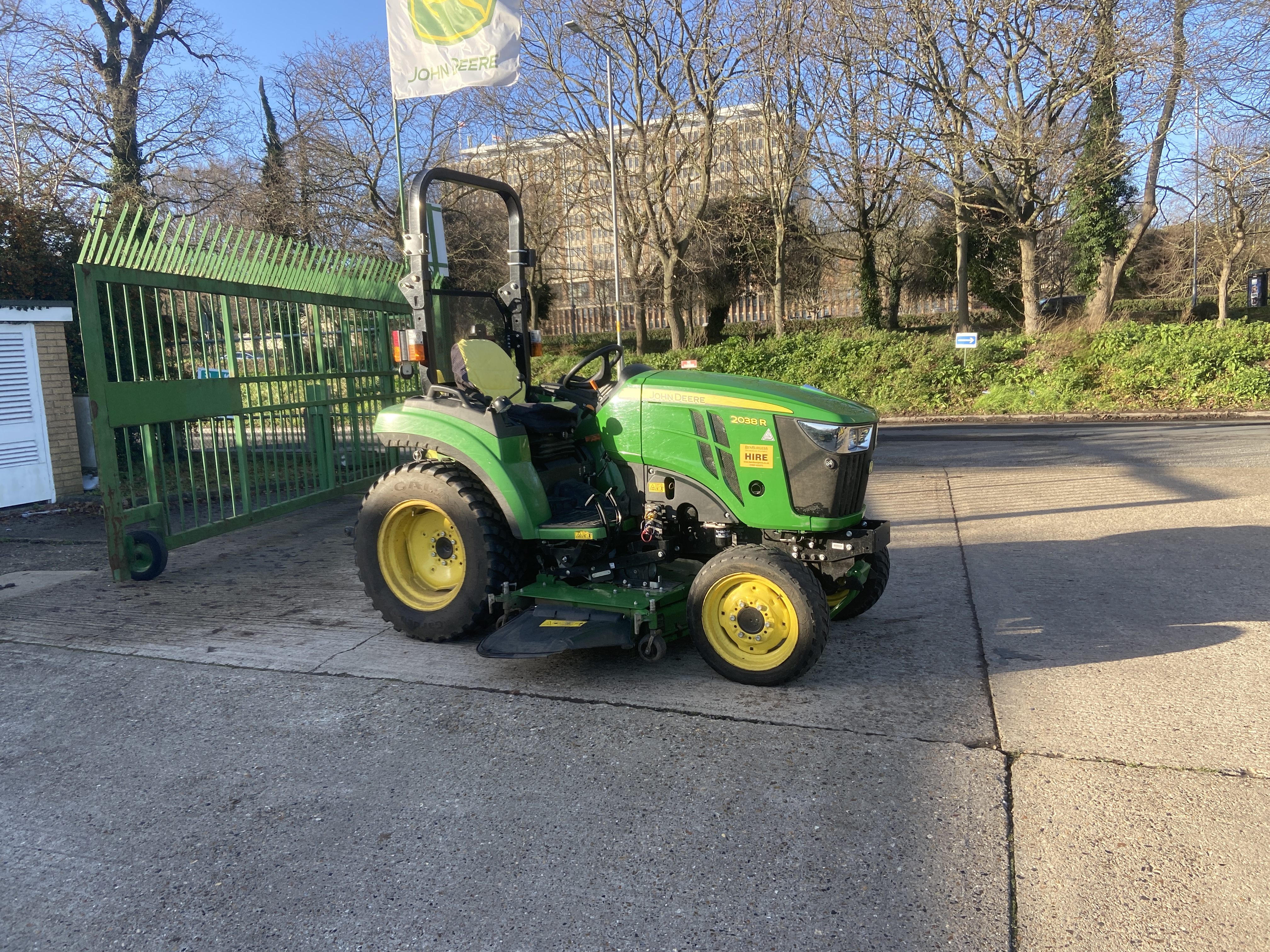 2038R ROP 60D COMPACT TRACTOR - Ben Burgess