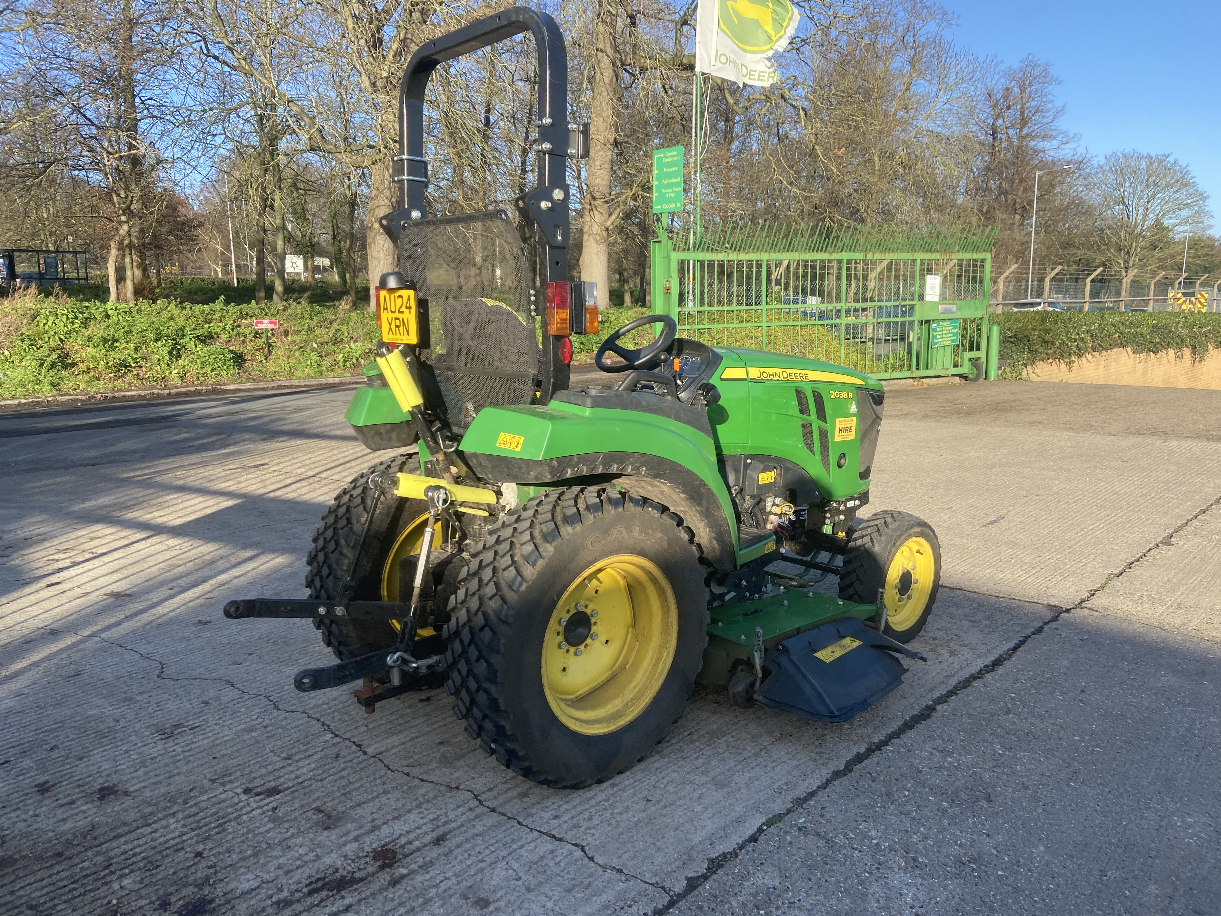 2038R ROP 60D COMPACT TRACTOR - Ben Burgess