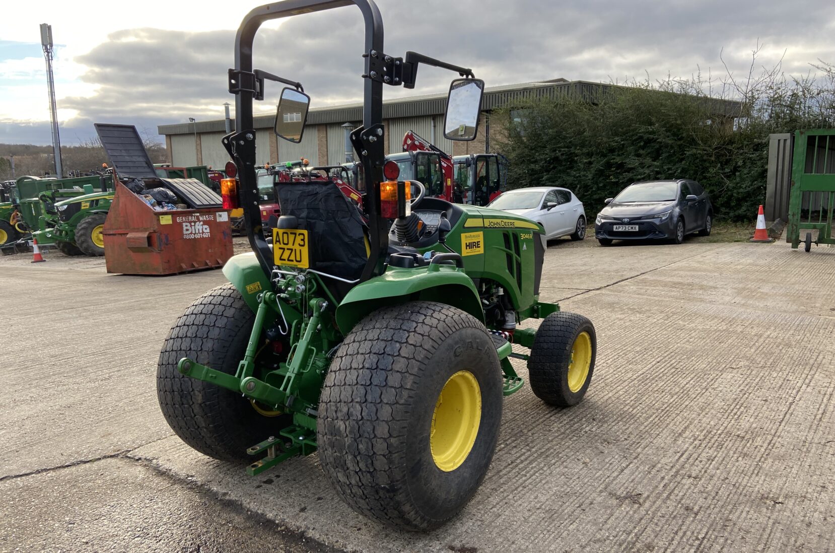 3046R ROPS COMPACT TRACTOR - Ben Burgess