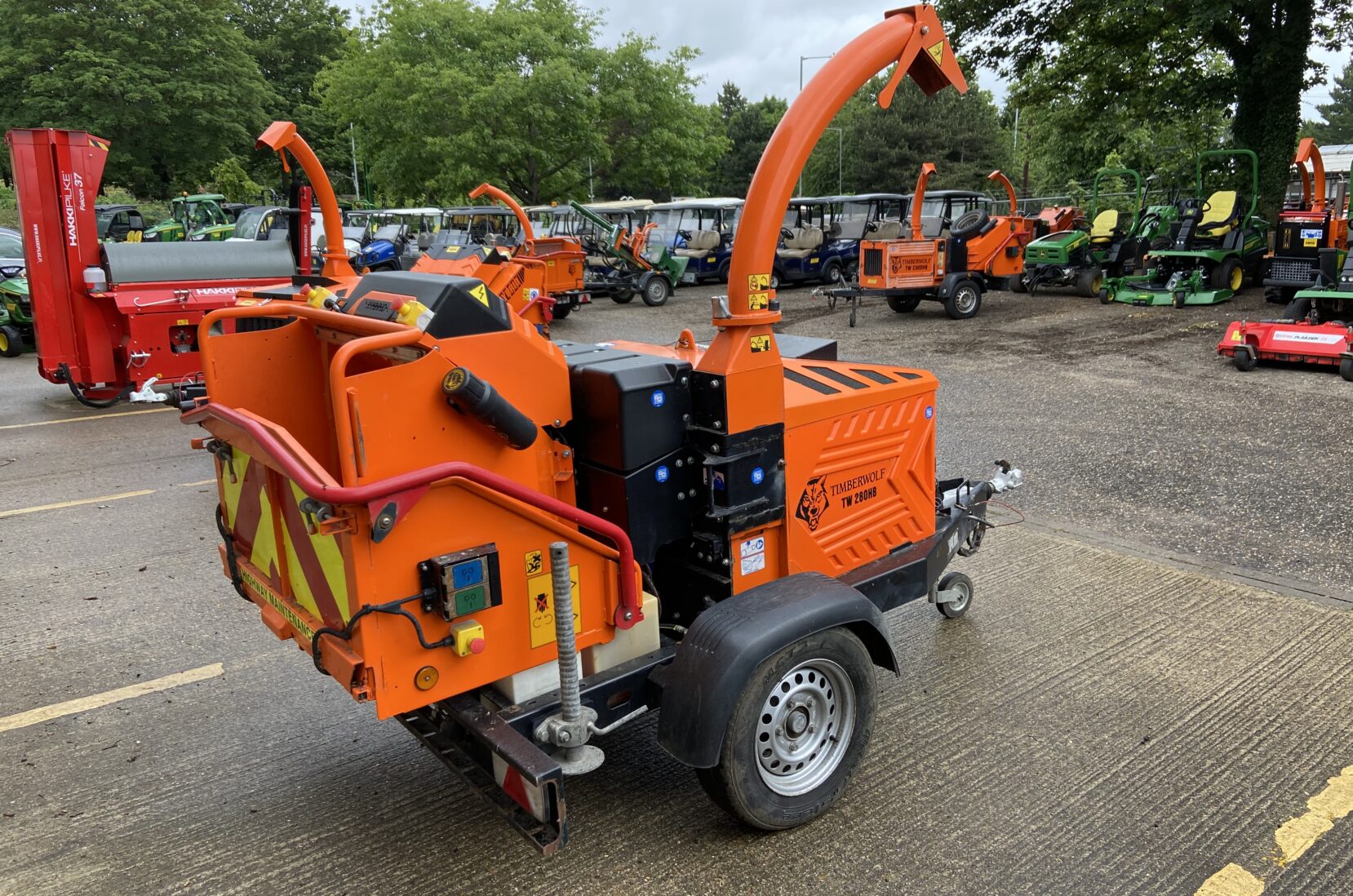 TW 280HBH HYBRID 8" CHIPPER - Ben Burgess