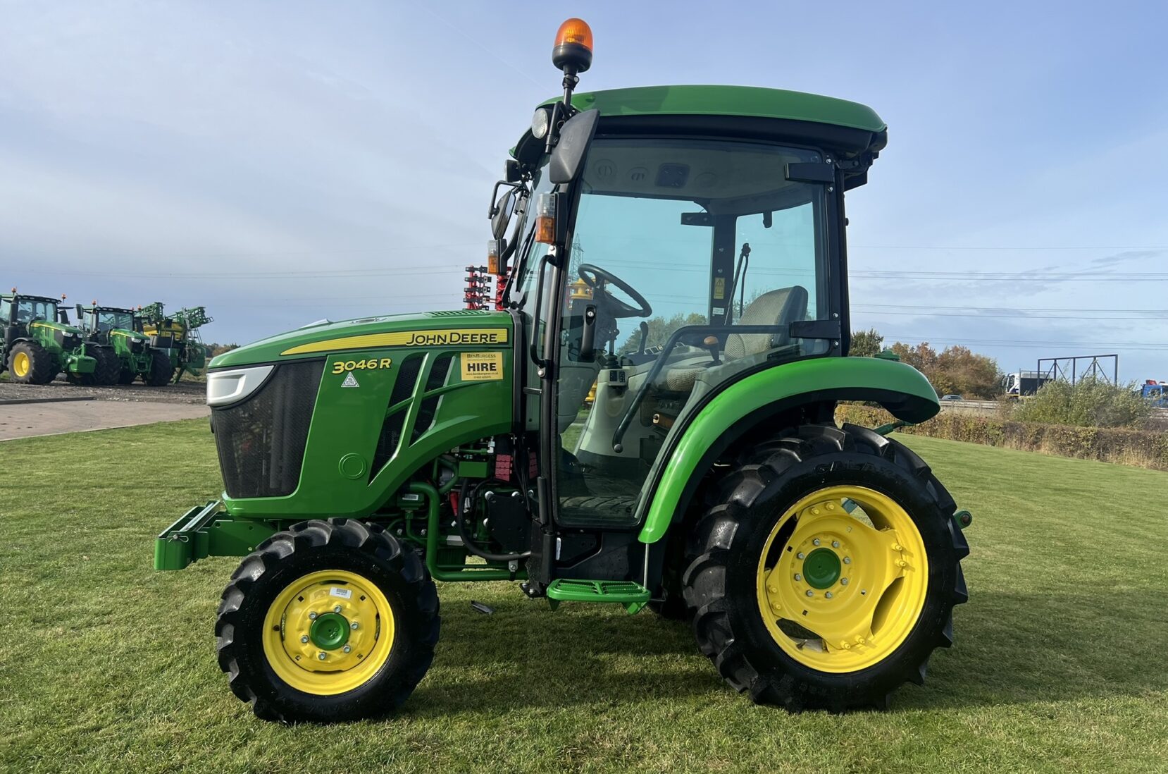 3046R CAB COMPACT TRACTOR - Ben Burgess