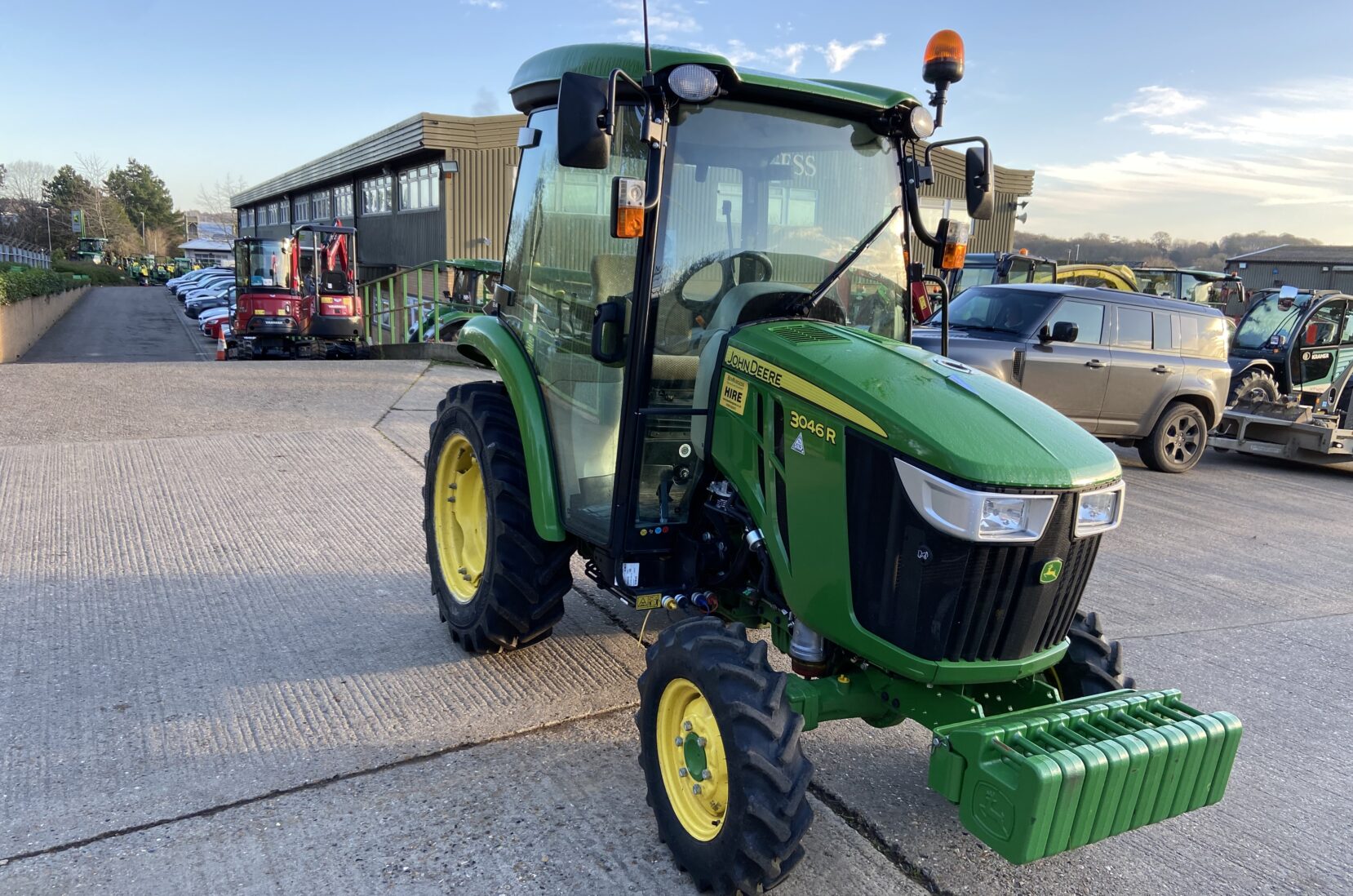3046R CAB COMPACT TRACTOR - Ben Burgess