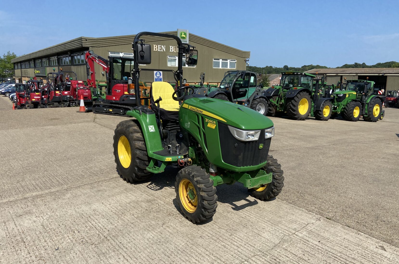 3046R ROPS I COMPACT TRACTOR - Ben Burgess